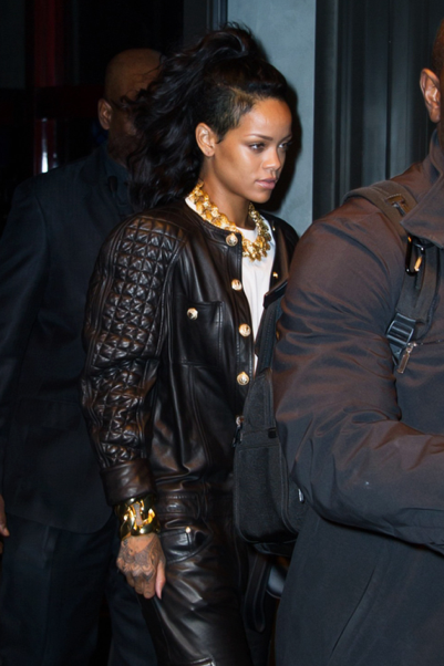 2014 BALMAIN Gold Plated Chain Necklace: ASO Rihanna | circe